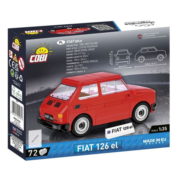 Fiat 126p el (COBI-24531) \ Youngtimer Collection \ Cobi.eu