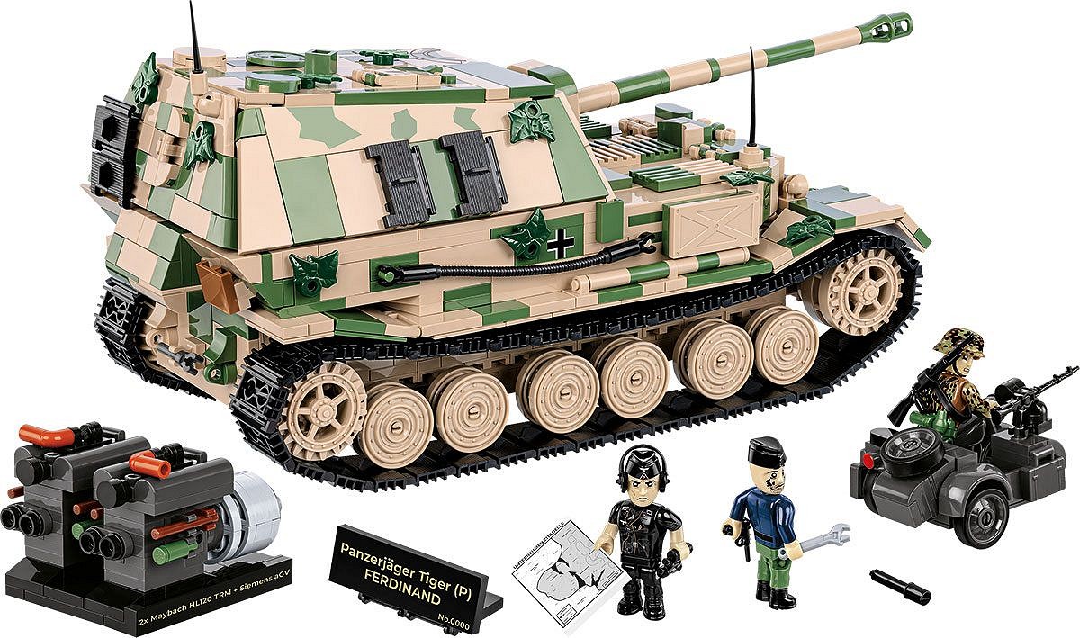 Panzerjäger Tiger (P) Ferdinand - Limited Edition (COBI-2581) \ Tanks ...