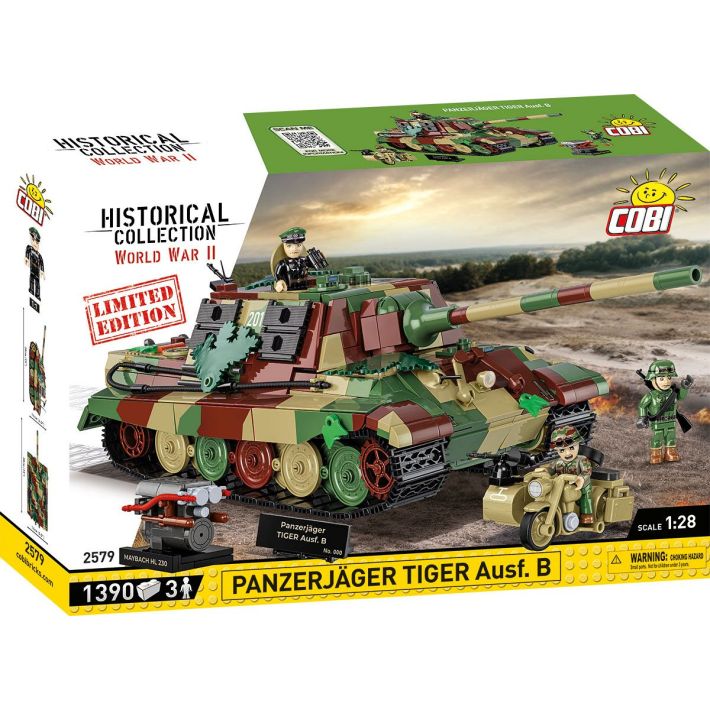 Panzerjäger Tiger Ausf.B - Limited Edition (COBI-2579) \ Limited ...