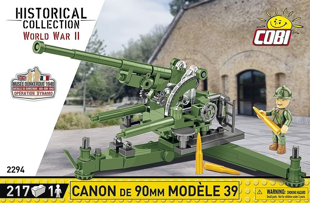Canon de 90 mm Modèle 1939 (COBI-2294) \ Cannons \ Cobi.eu
