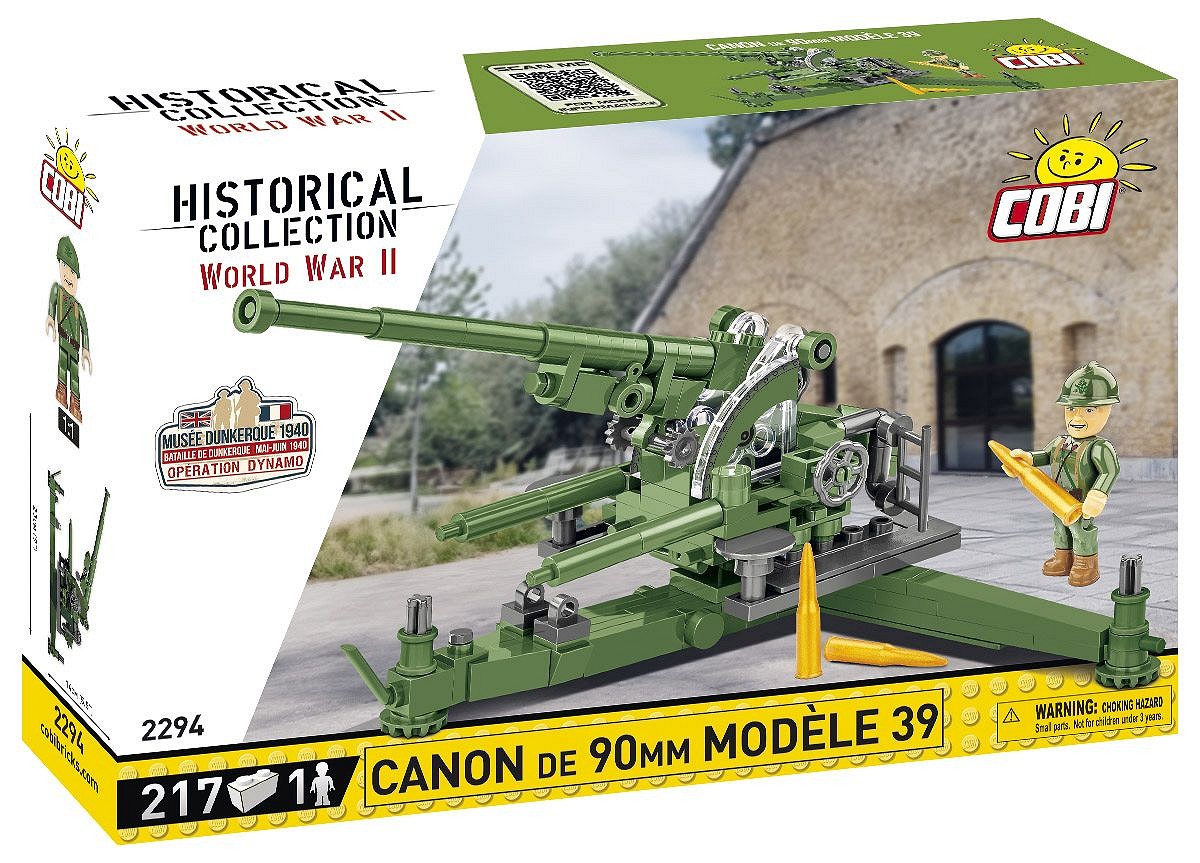Canon de 90 mm Modèle 1939 (COBI-2294) \ Cannons \ Cobi.eu