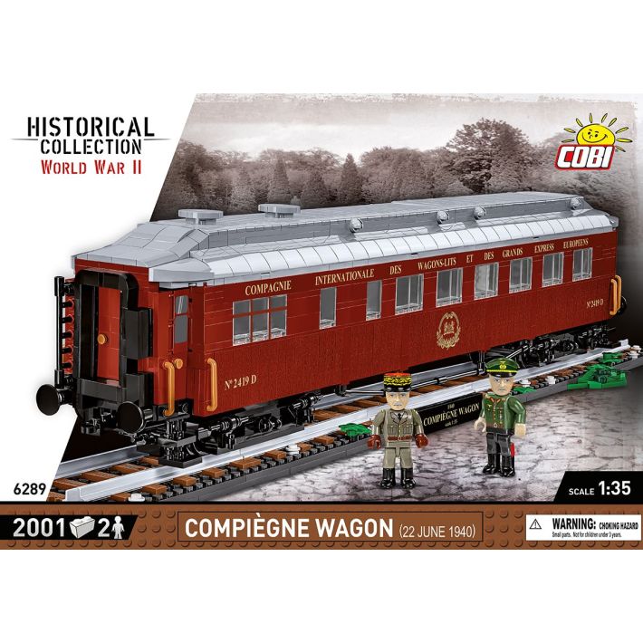Compiègne Wagon (22 June 1940) (COBI-6289) \ Tanks and vehicles \ Cobi.eu