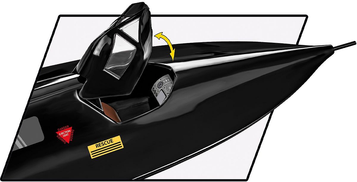 Lockheed SR-71 Blackbird (COBI-5891) \ Aircraft \ Cobi.eu