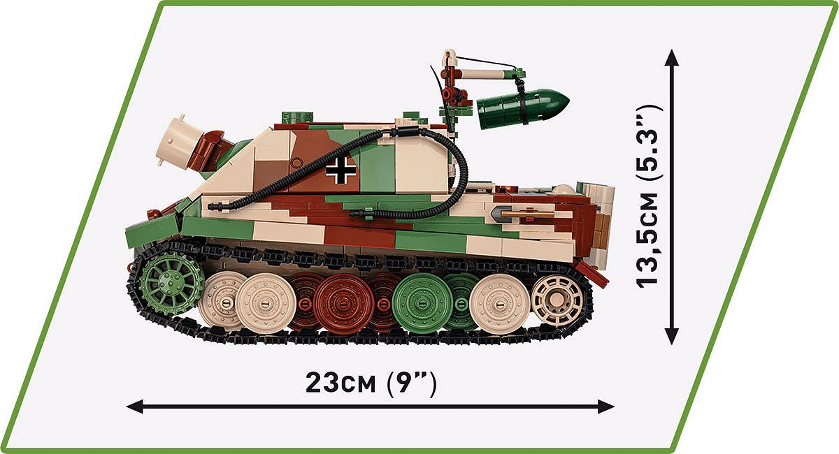 38 cm Sturmmörser Sturmtiger (COBI-2585) \ Tanks and vehicles \ Cobi.eu