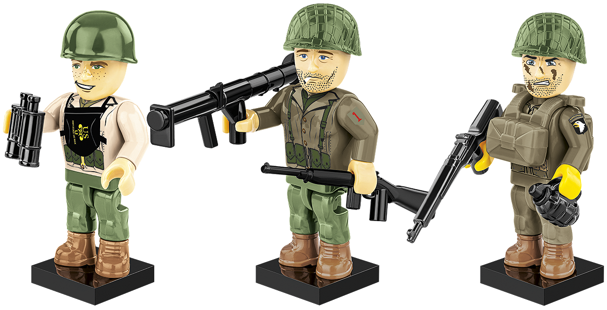 D-Day 6 Jun 1944 (COBI-2058) \ Soldiers Figures \ Cobi.eu